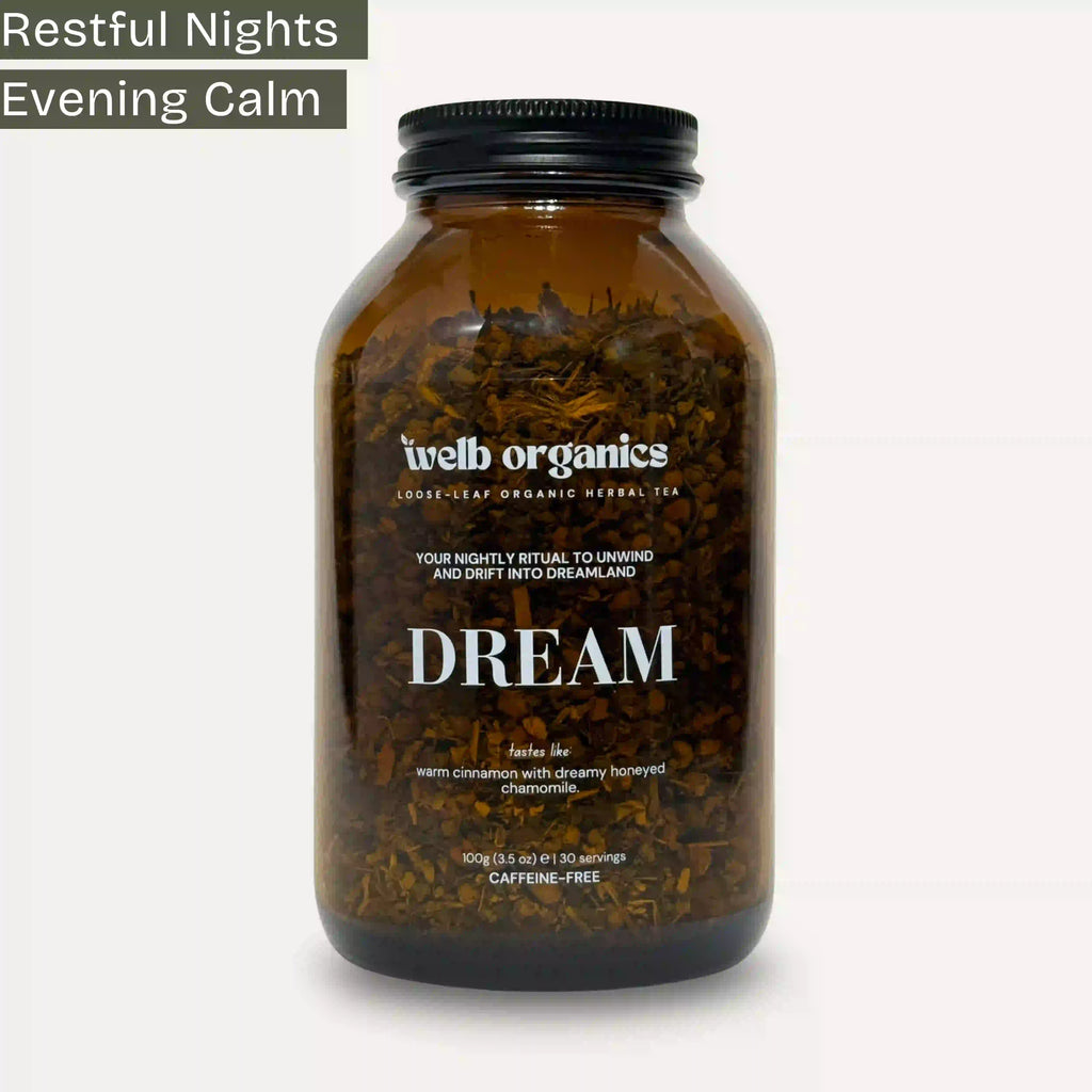 Dream Herbal Tea for Sleep & Relaxation | Organic UK | Welb Organics